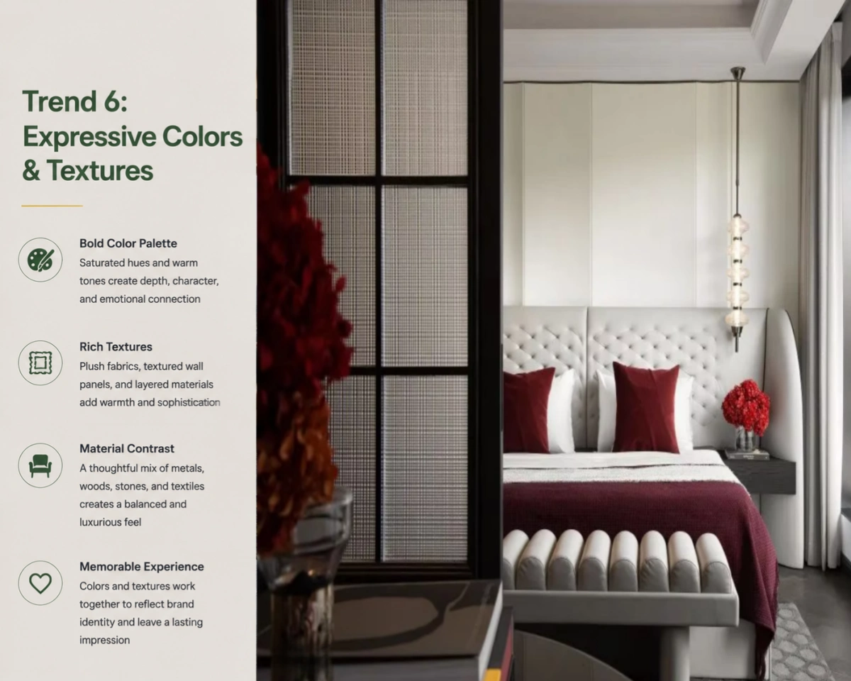 What are the latest trends in hotel interior design and FF&E?