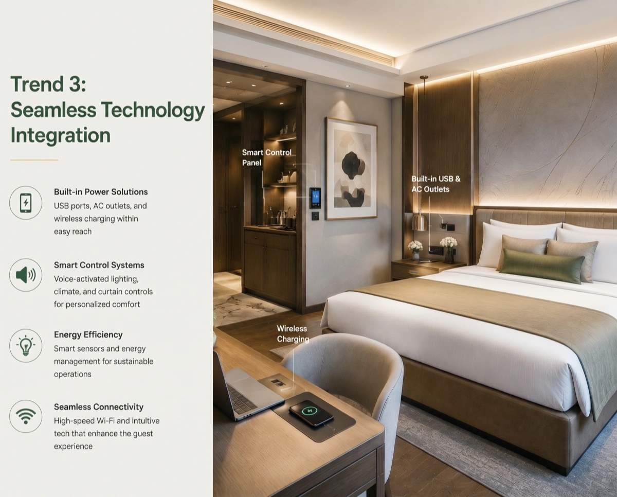 What are the latest trends in hotel interior design and FF&E?